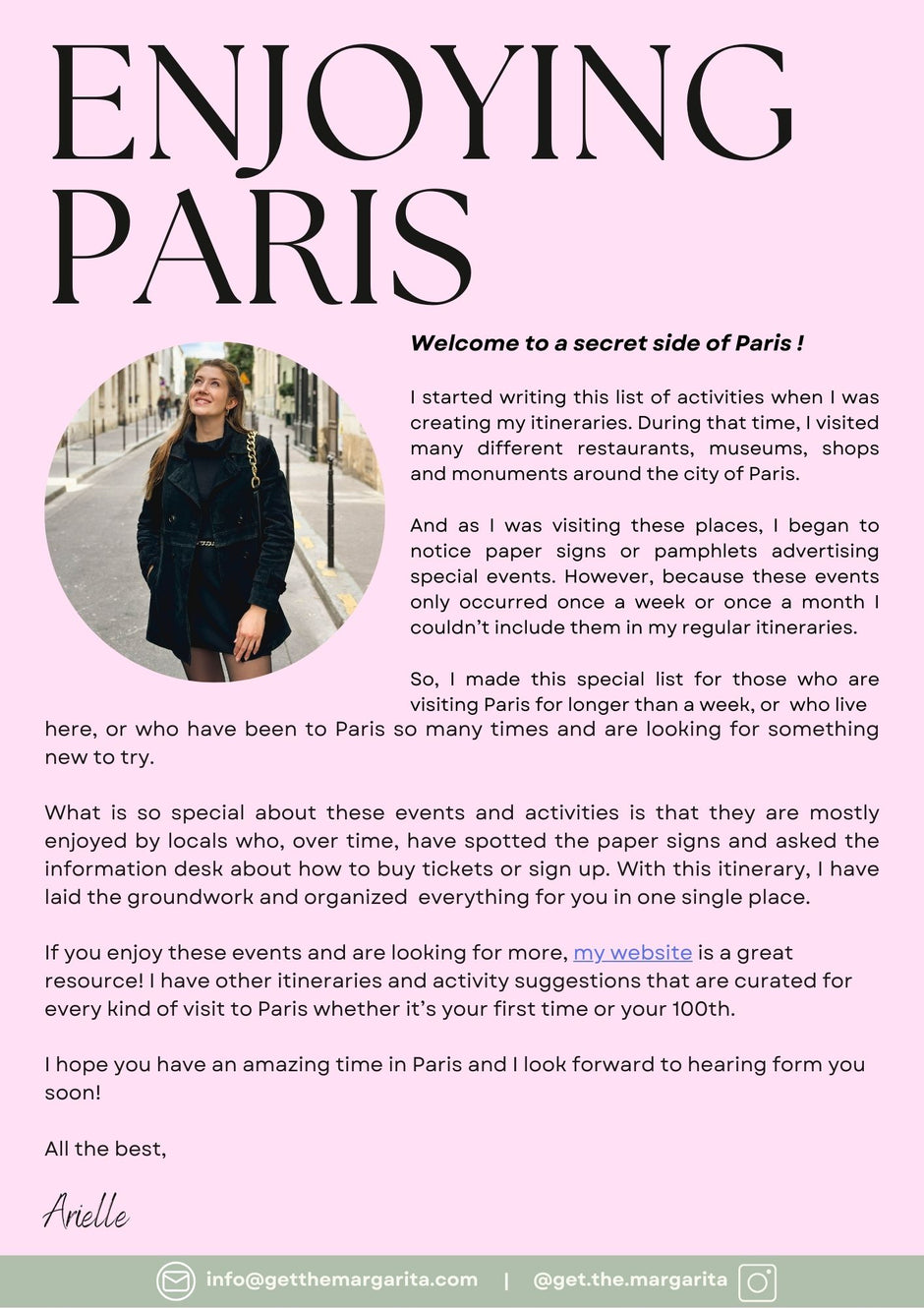 Arielle in Paris